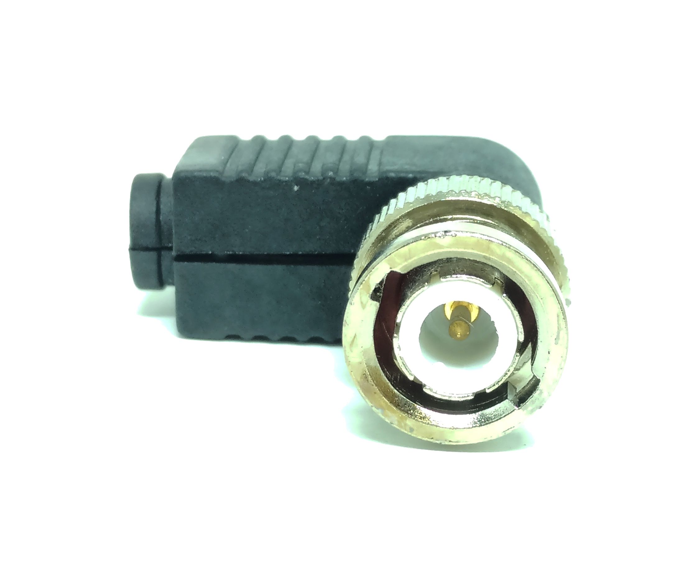 Conector BNC com Capa de Borracha 90º Parafuso - Usatel Import ...