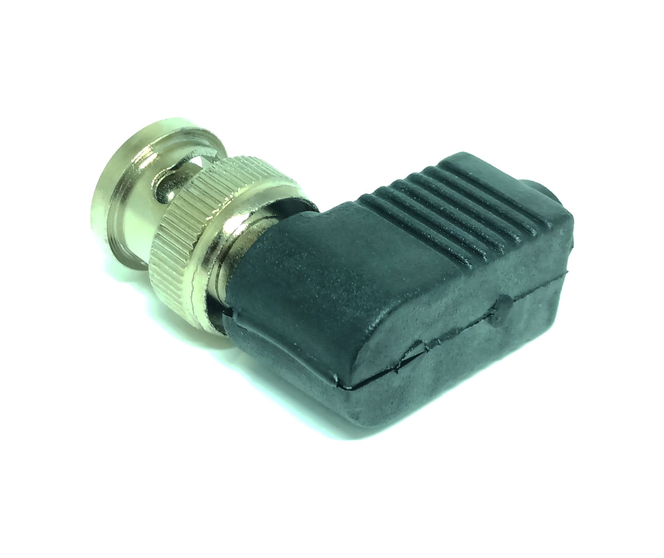 Conector BNC com Capa de Borracha 90º Parafuso - Usatel Import ...