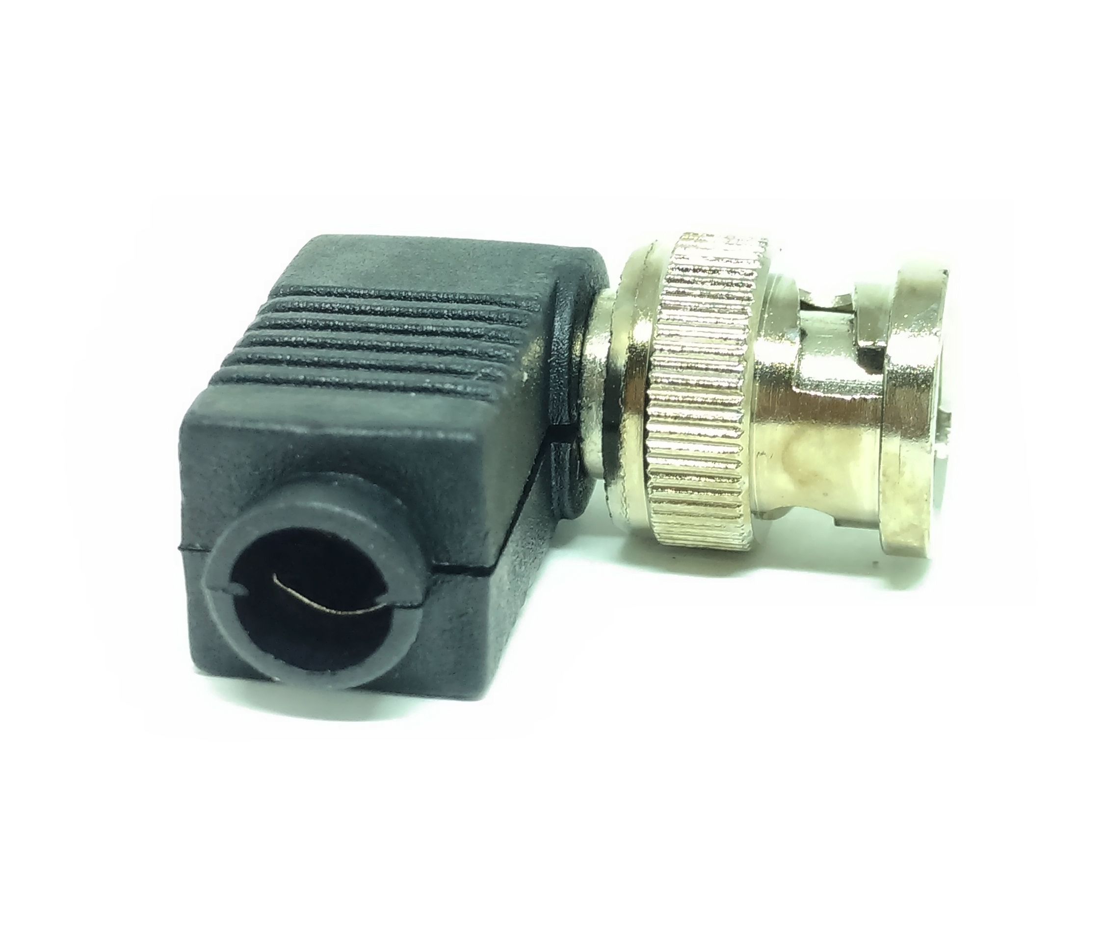 Conector BNC com Capa de Borracha 90º Parafuso - Usatel Import ...
