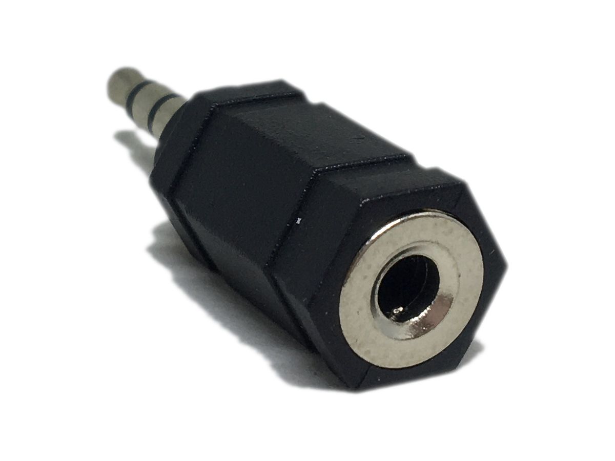 Adaptador de Áudio P2 Fêmea Mono P/ P2 Macho Stéreo Plástico - Usatel ...