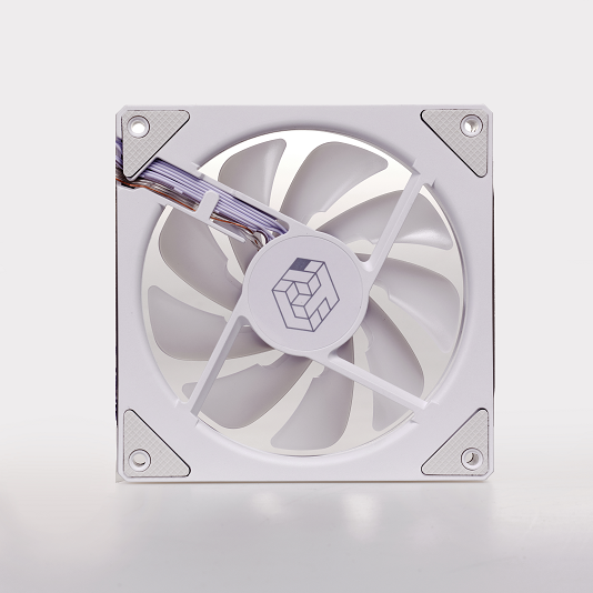 Cooler 120X120X25Mm Fan ARGB Liketec Enigma Regular Reverse Branco - LF ...