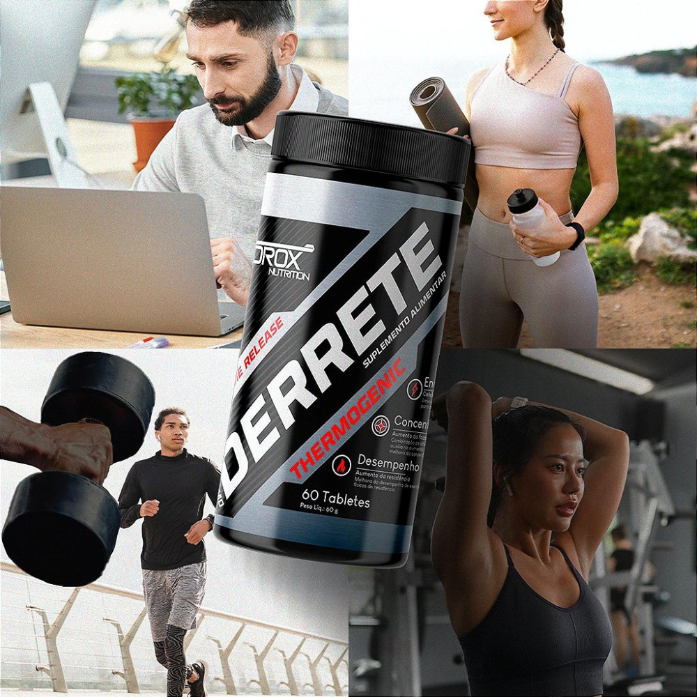 Termogenico Derrete 60 Capsulas - Evorox Nutrition - Evorox Nutrition