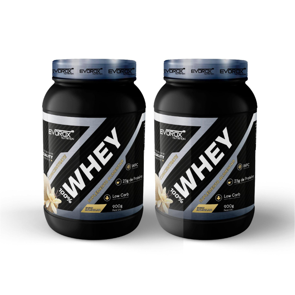 COMBO DUPLO WHEY 900G EVOROX NUTRITION - Evorox Nutrition | Suplemento ...