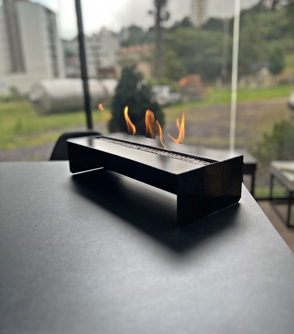 Lareira Ecológica de Mesa - Firelli - Lareiras Ecológicas