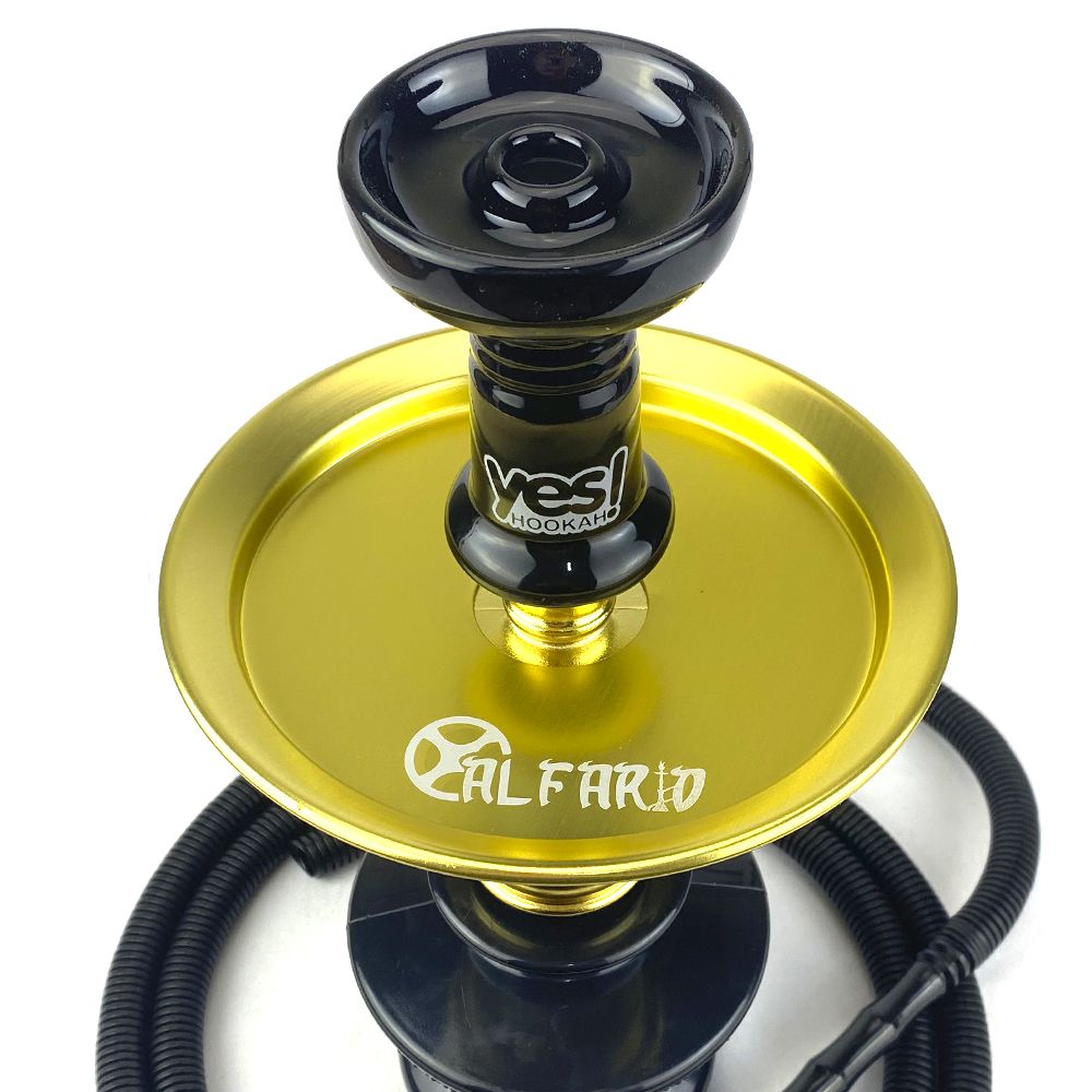 Kit Narguile Completo Black Hookah Mini Monster - Dourado KIT675 - Zagabria Hookah - Narguile ...