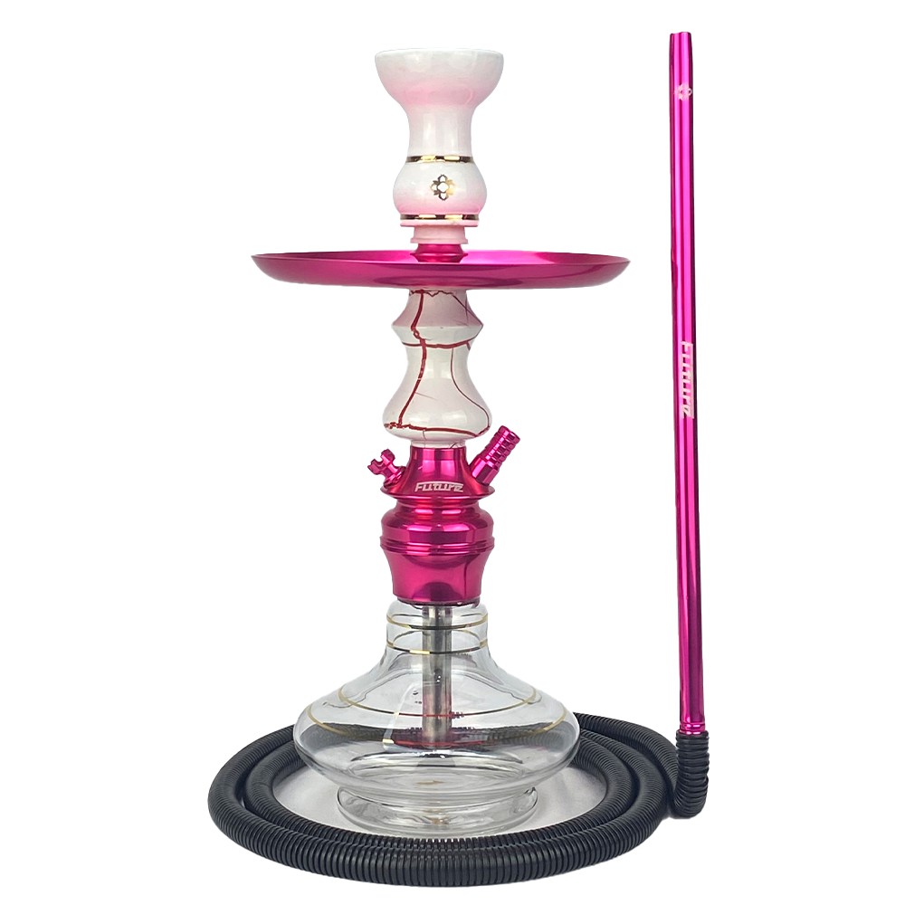 Narguile Amazon Future Prime - Rosa/Onix Red/Clear - Zagabria Hookah - Narguile, Arguile, Shisha ...