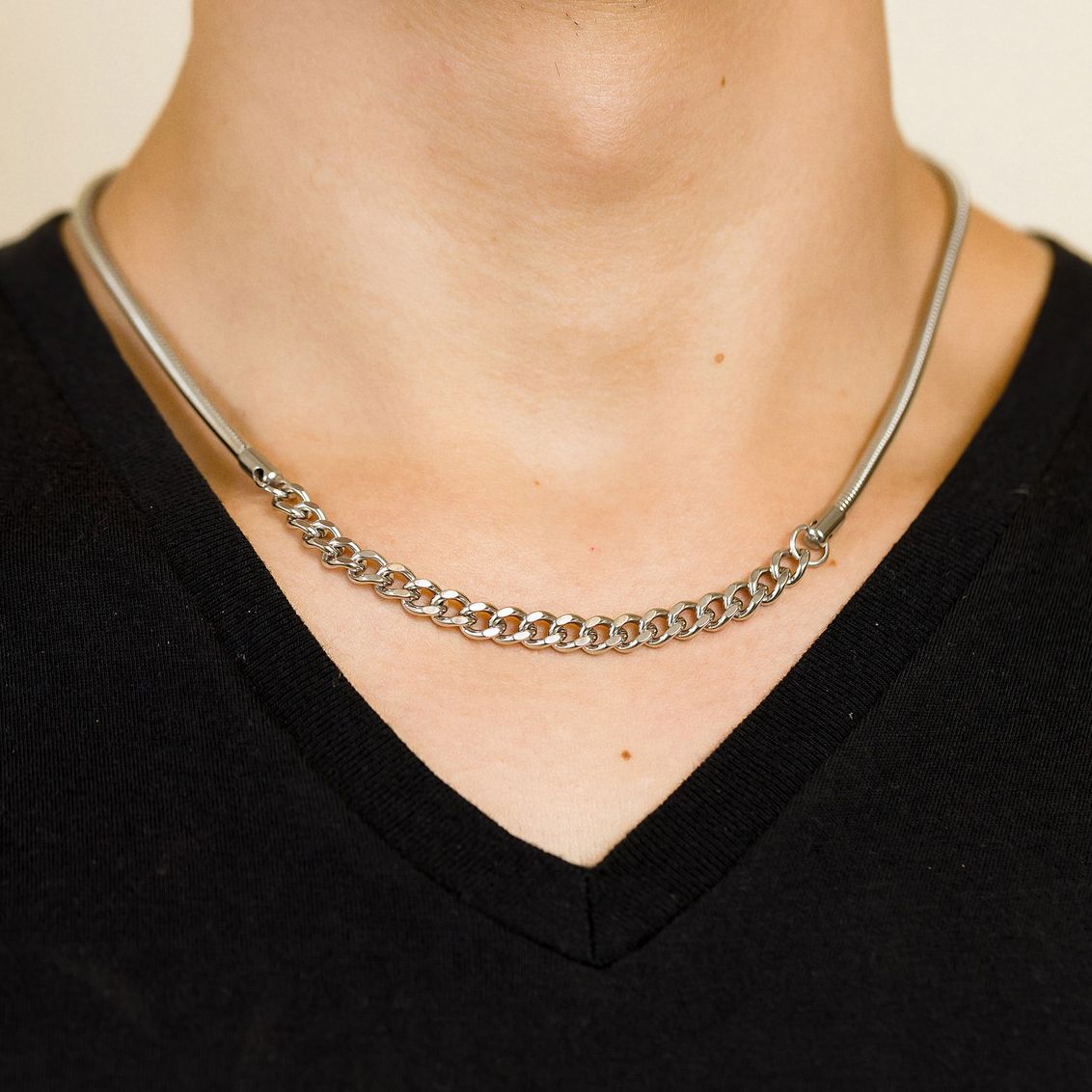 Colar Masculino Aço Inoxidável Millenium Ajustável - CODE Brincos ...