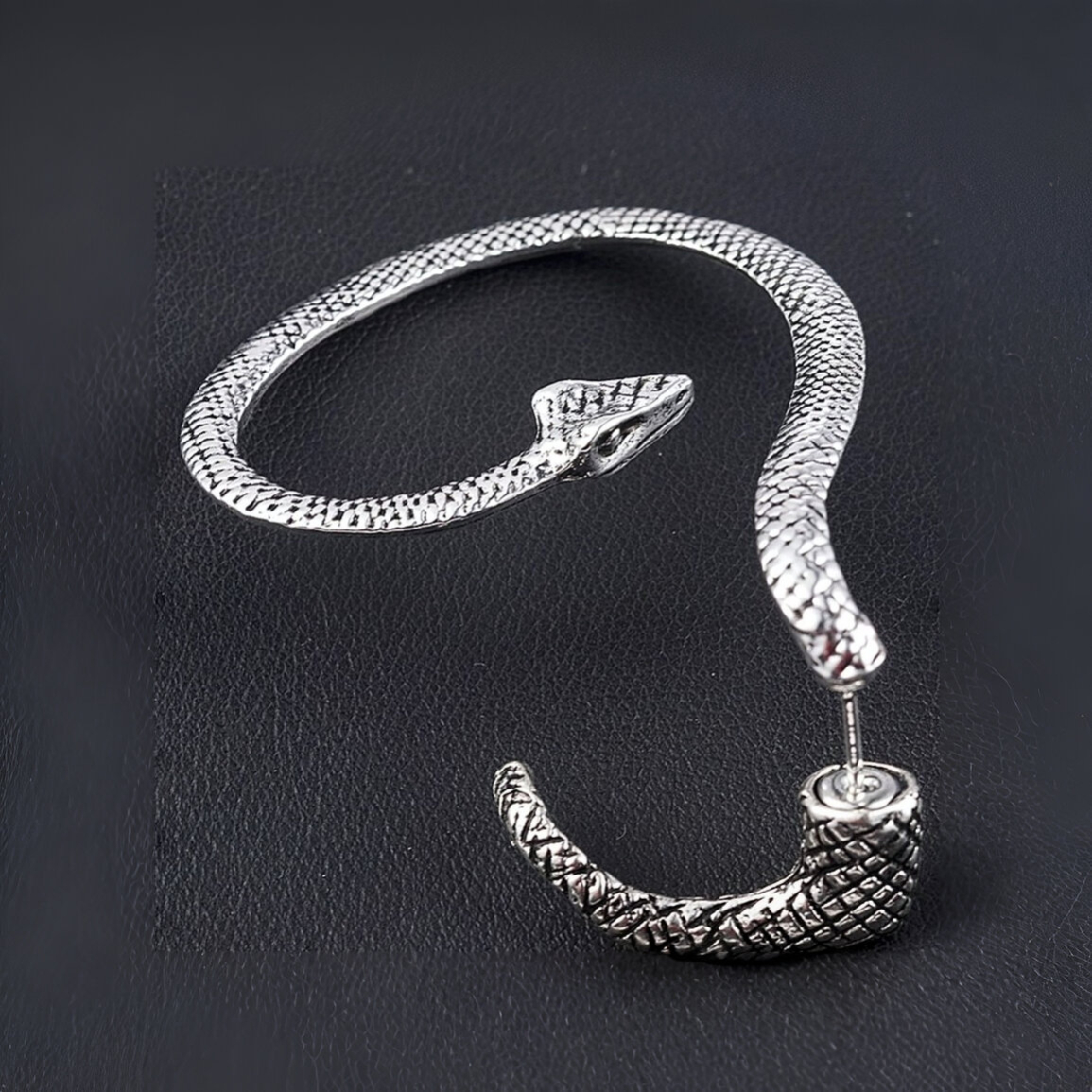 Ear Cuff Cobra - 1 Peça (Não é o par) - CODE Brincos Masculinos - Loja ...