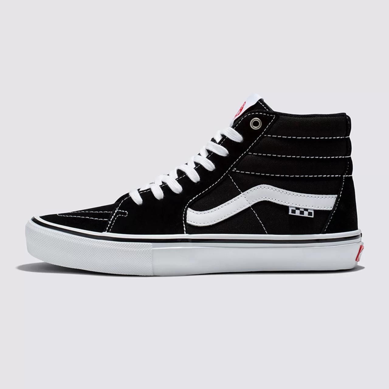 Tênis Vans Sk8 Hi Pro Classic Black White - JD Skate Shop