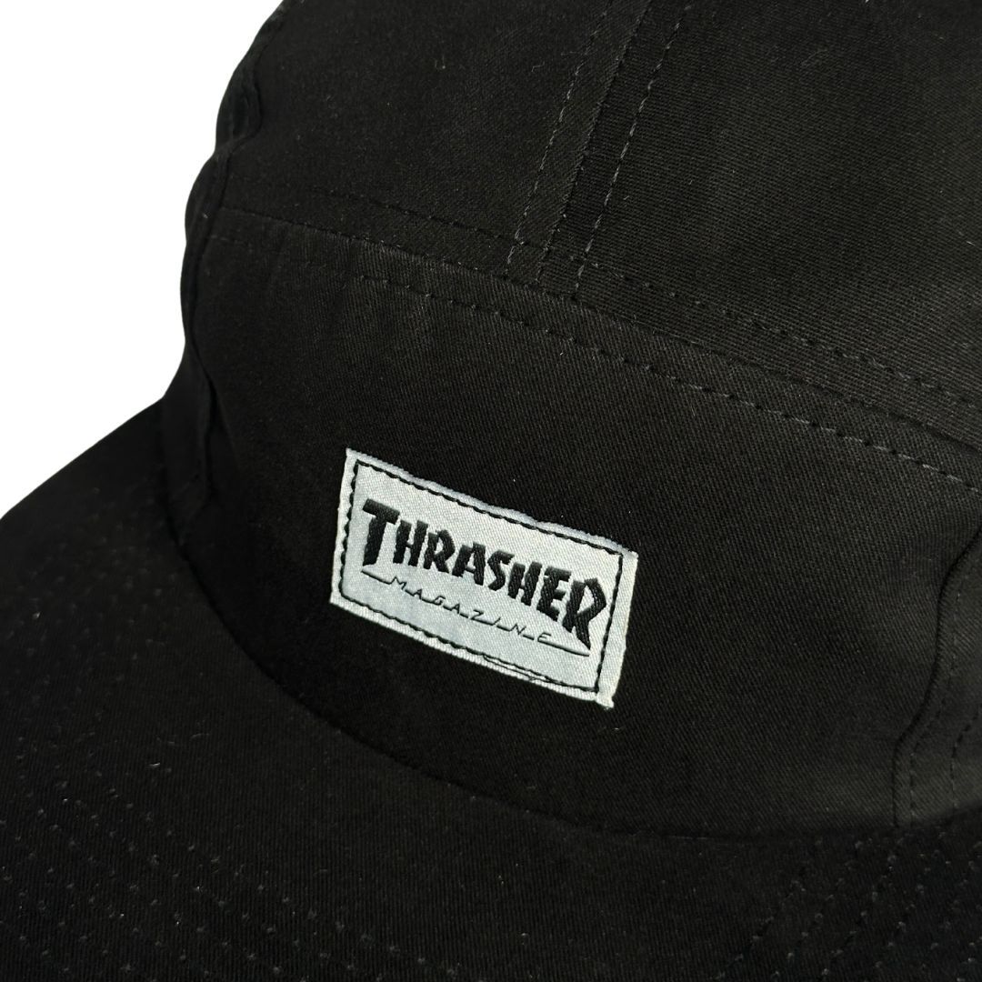 Boné Thrasher 5 Panel Patch Mag Logo - Preto - JD Skate Shop