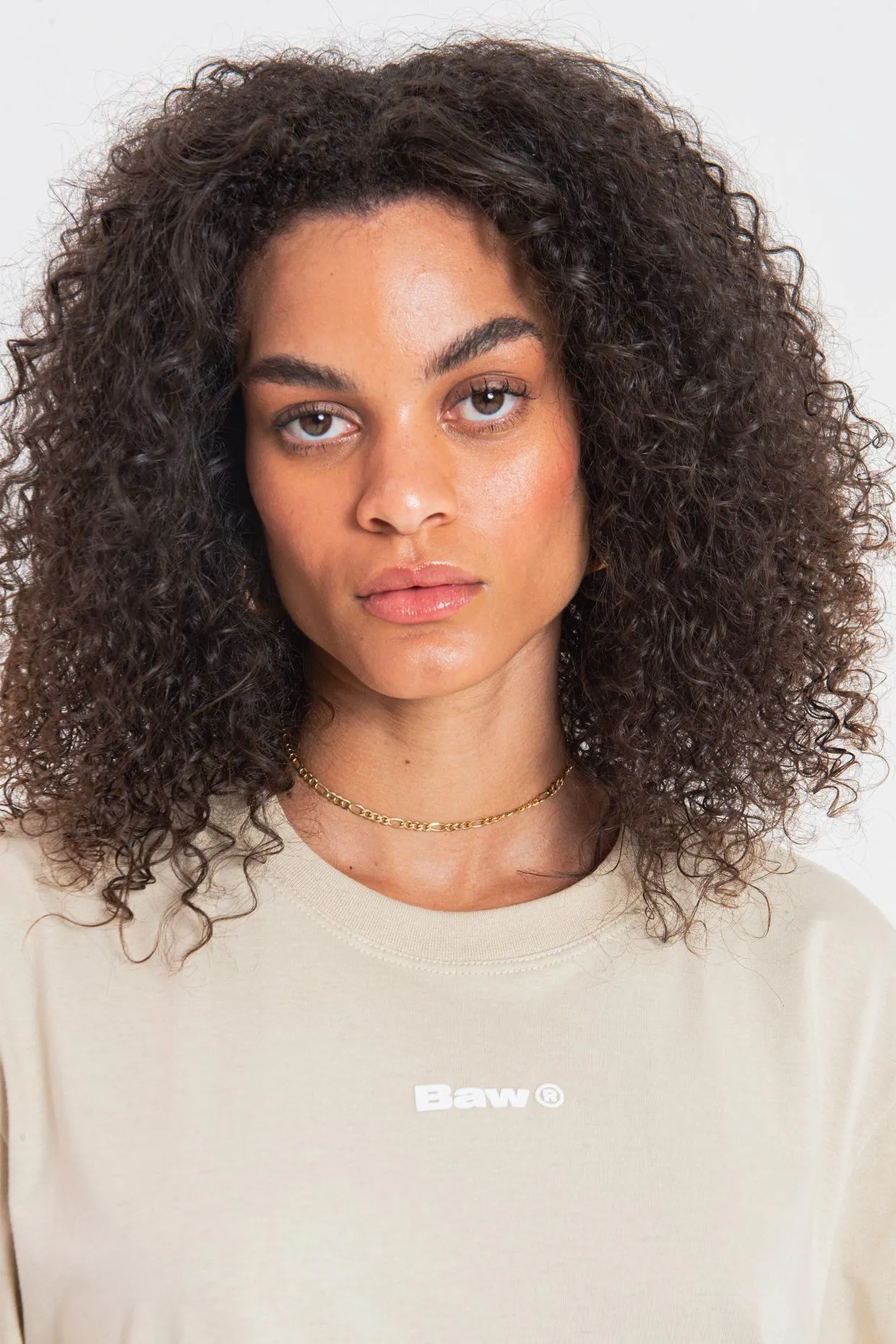 CAMISETA BAW SELFIE LOGO - KAKI - JD Skate Shop