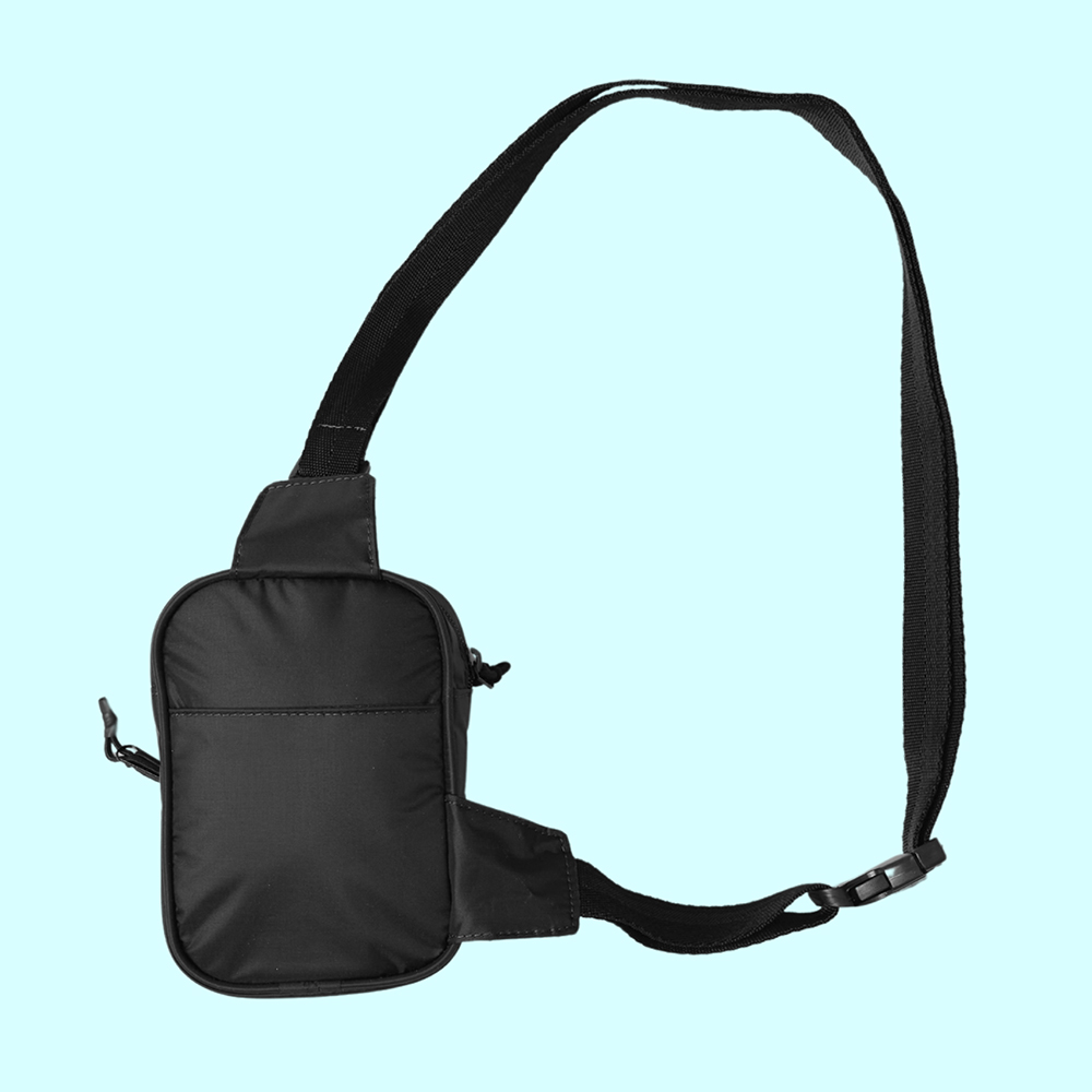 Shoulder Bag Blunt Crest - Preta - JD Skate Shop