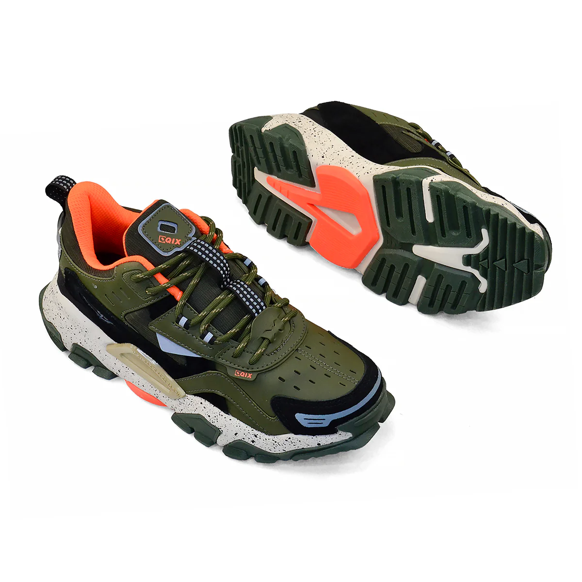 Tênis Qix Trek Out Door - Verde e Preto - JD Skate Shop