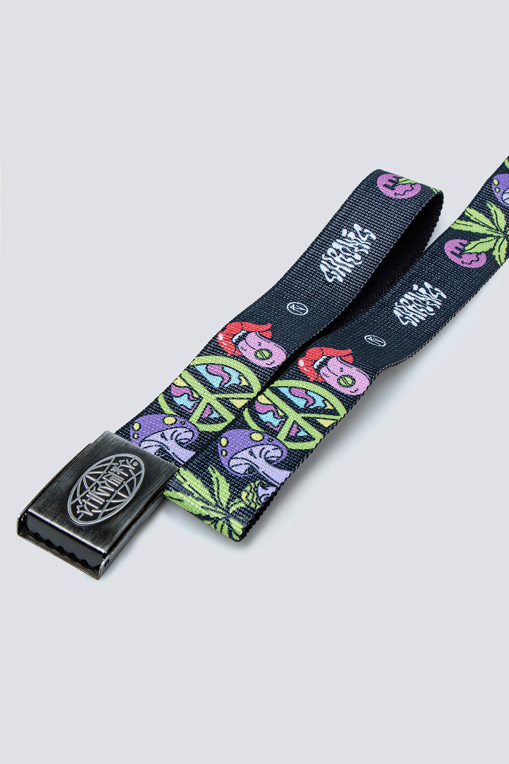 Cinto Chronic 010 Black Strap Psy Shrooms - JD Skate Shop