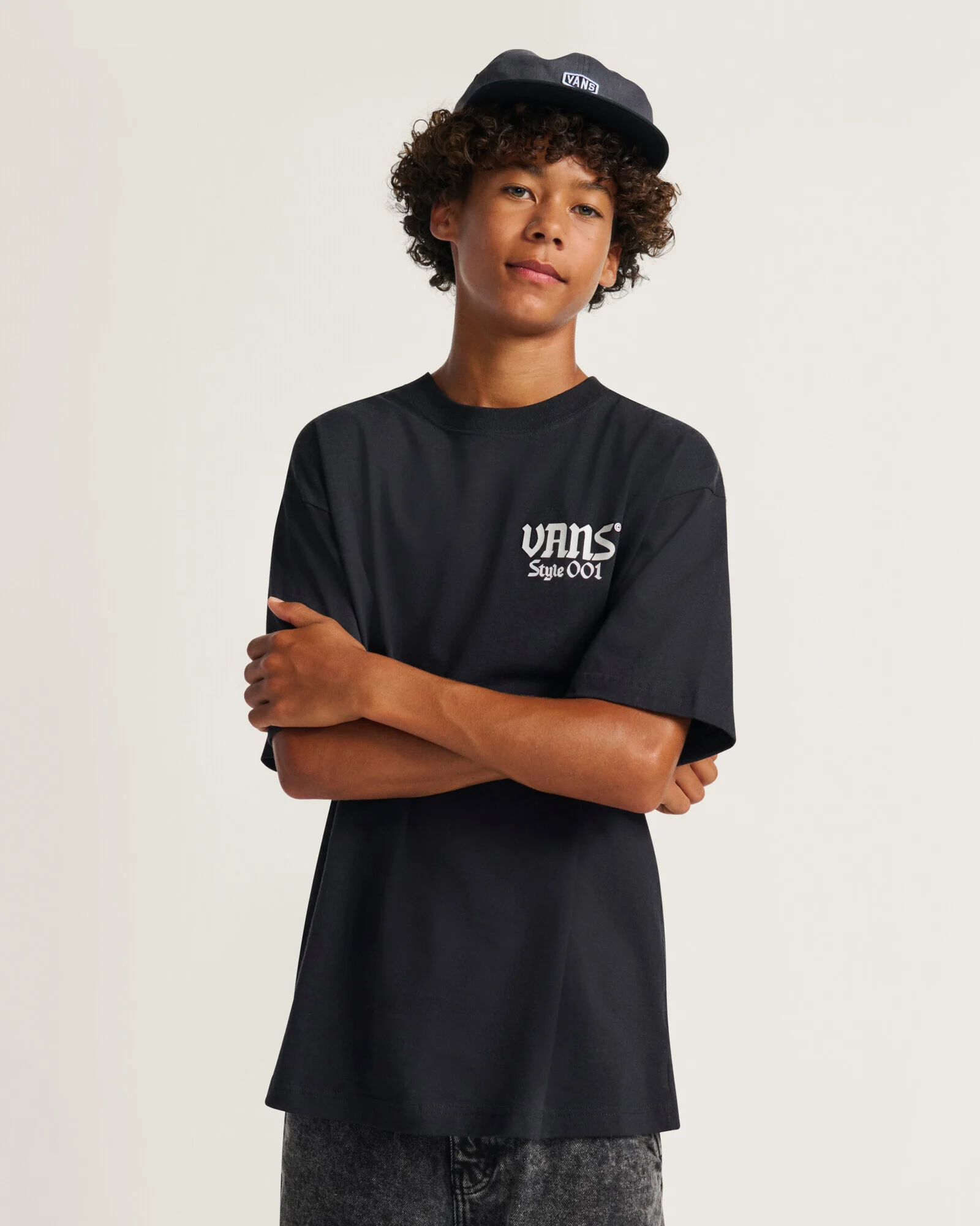 Camiseta Vans style 001 ss black - Especial - JD Skate Shop
