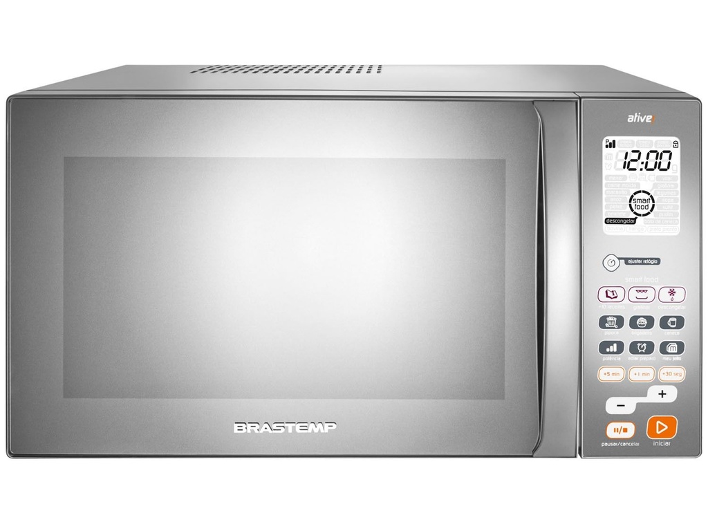 Microondas inox / 38L - Utilità Cozinha