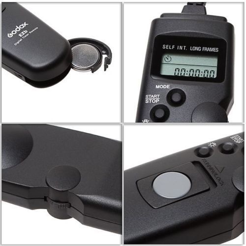 Disparador Remoto Digital Com Timer EZB-N1 Godox - EKOBAN Equipamentos Fotográficos Estúdio ...