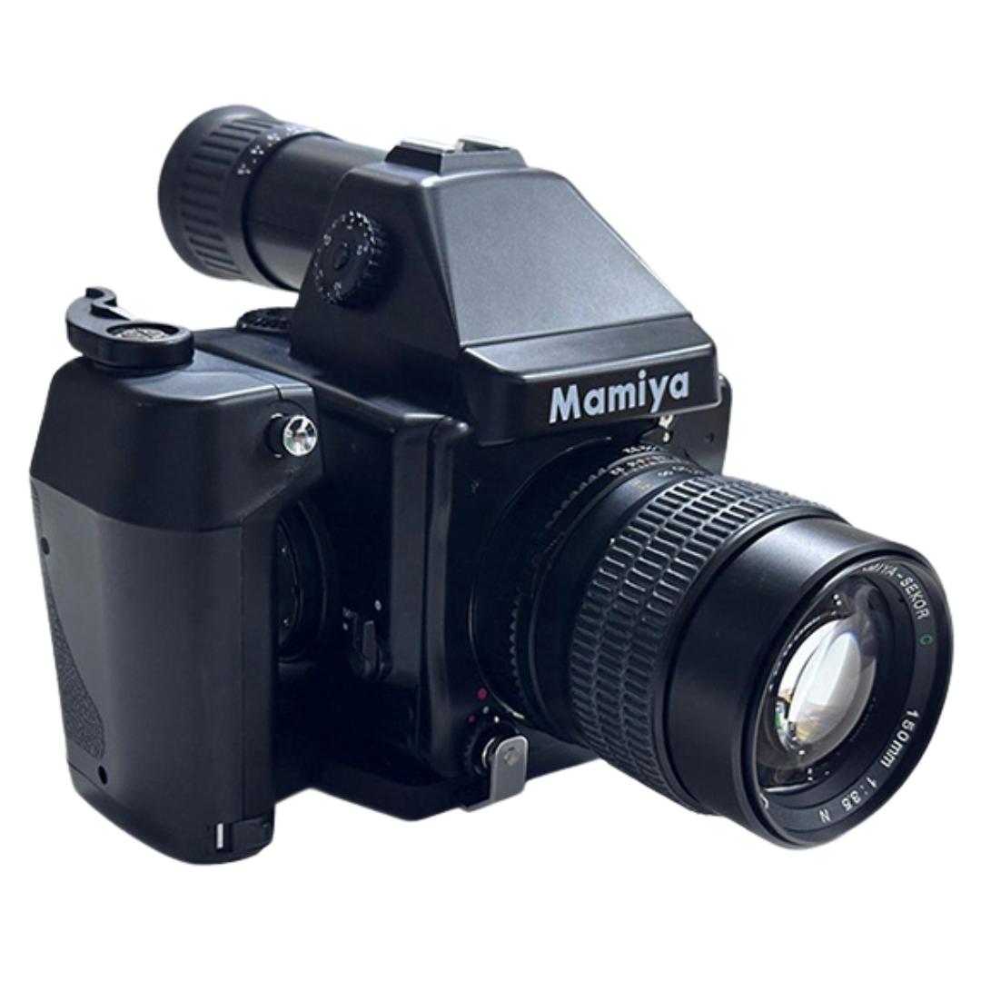 Câmera de médio formato Mamiya 645E com lente 150mm f3.5 N - EKOBAN ...