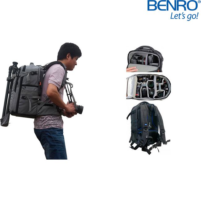 Mochila Profissional BENRO PRO RANGER 600N Preta - EKOBAN Equipamentos ...