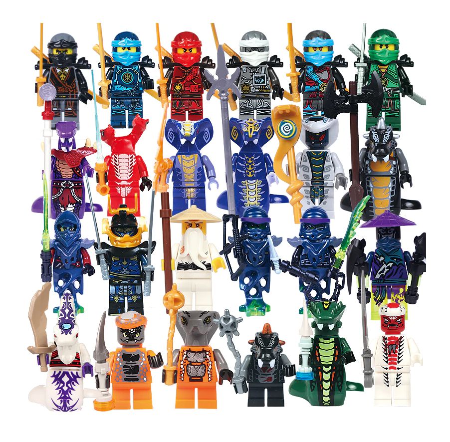 Kit Ninjago Lego c/24 - Toy Store - Brinquedos, Bonecos compatíveis ...