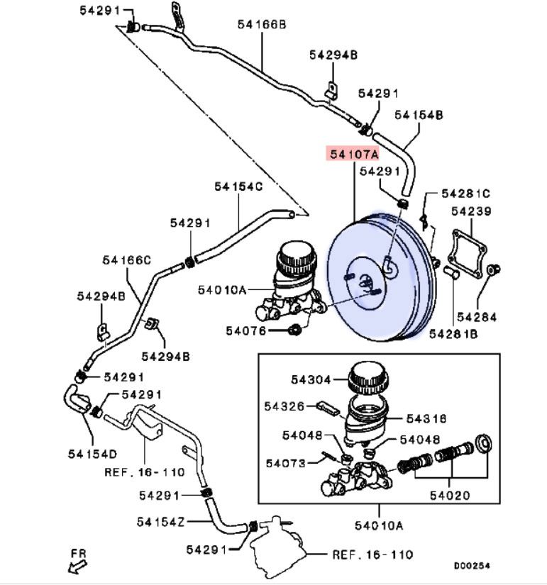 Servo Freio Hidrovacuo Lancer 2013 em diante Novo - Original ...