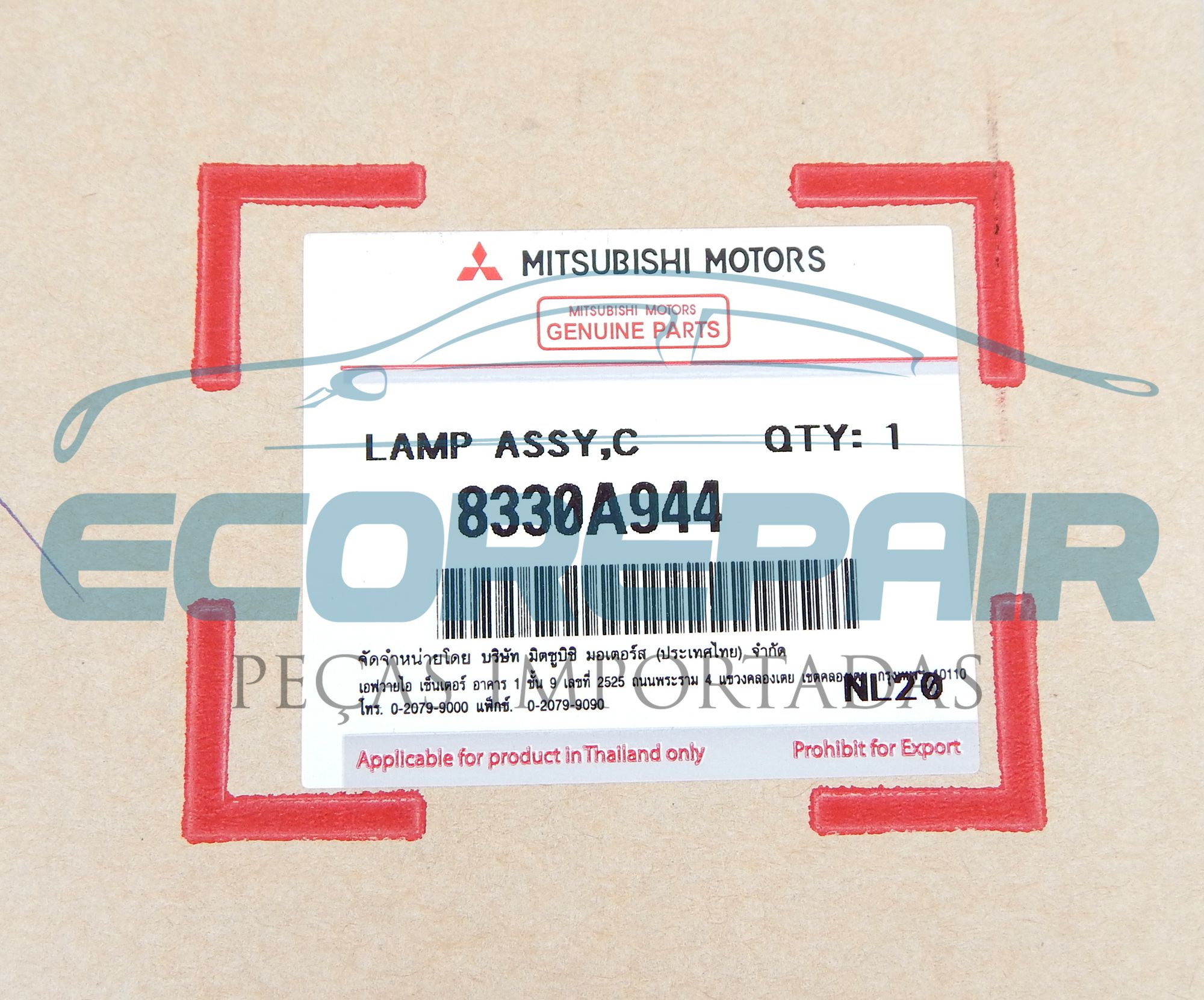 Lanterna Traseira - Original Nova L200 Triton 2016 2017 - Ecorepair ...