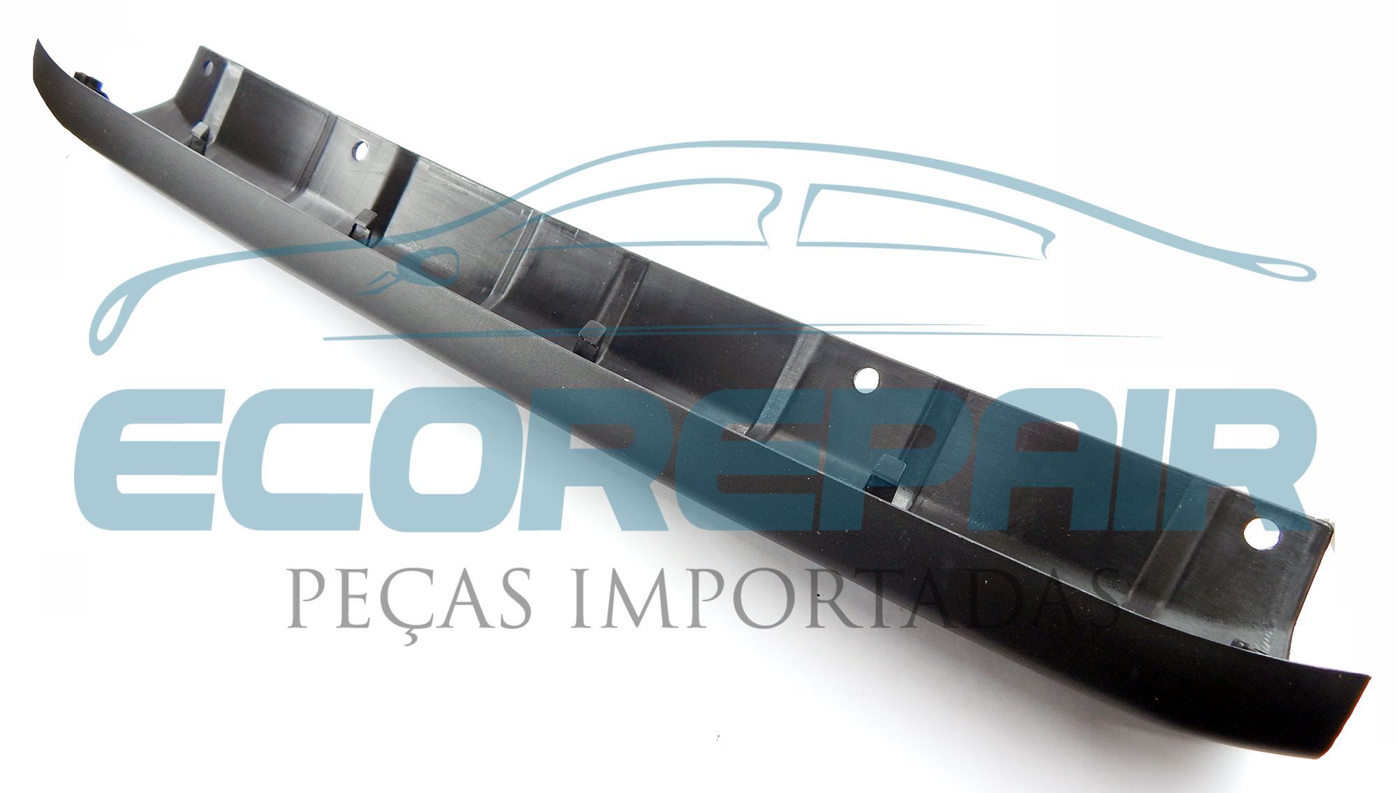 Bigode extensão central do para-choque dianteiro Pajero Full ...