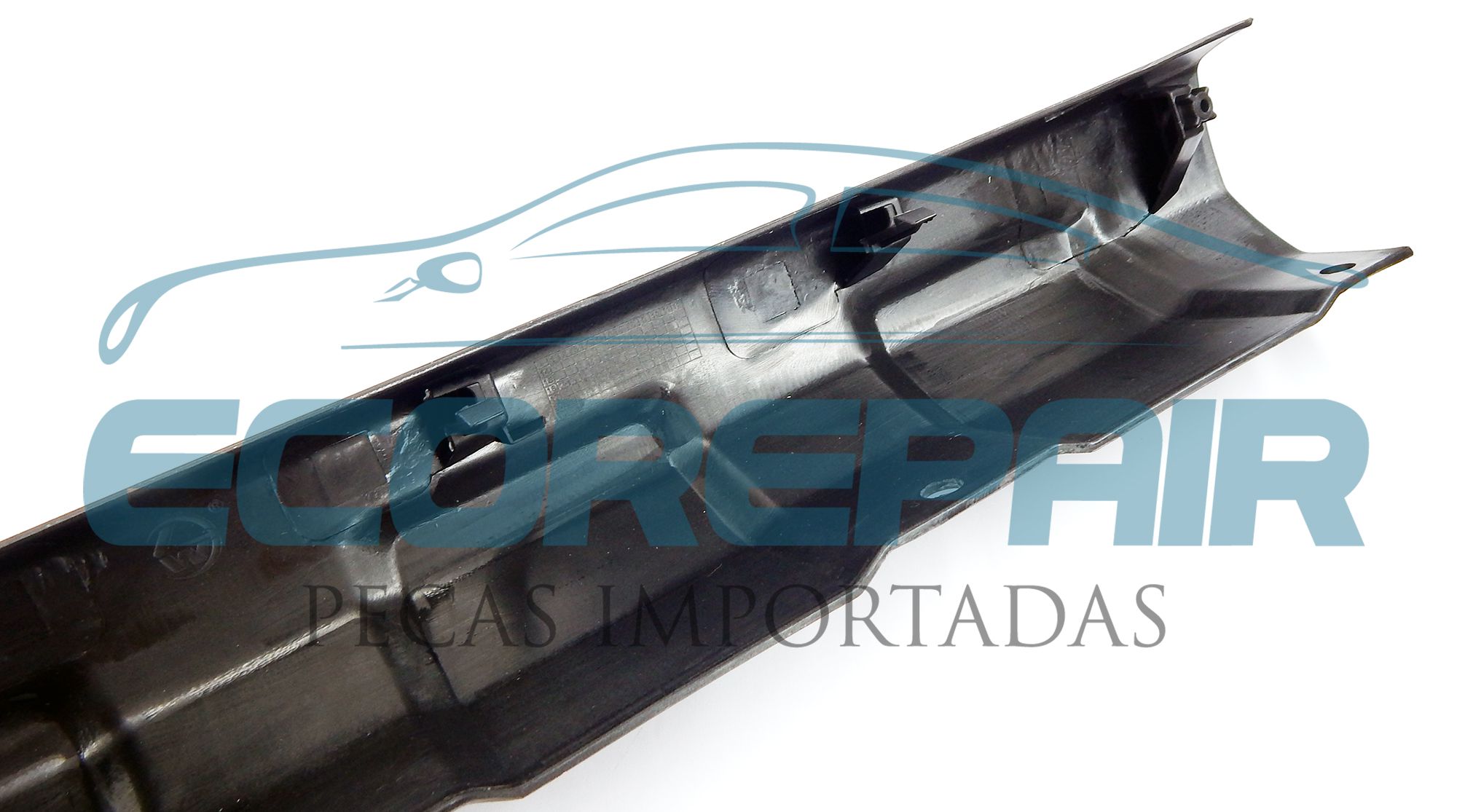 Bigode extensão central do para-choque dianteiro Pajero Full ...