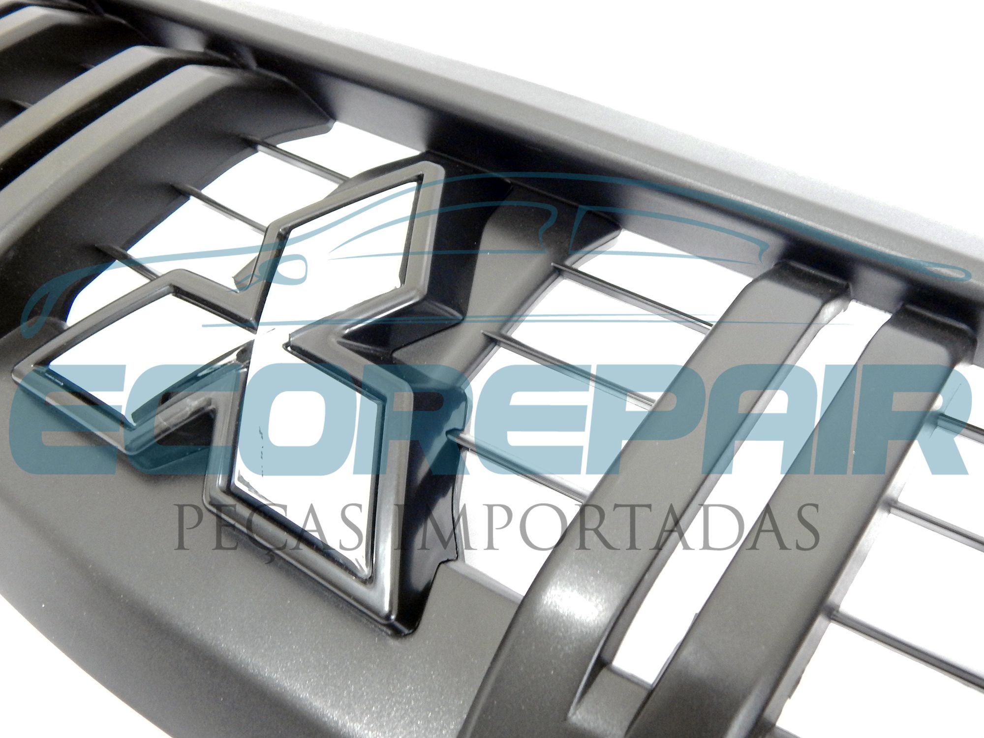 Grade dianteira Preta New L200 Triton 2016 em diante - Ecorepair Peças ...