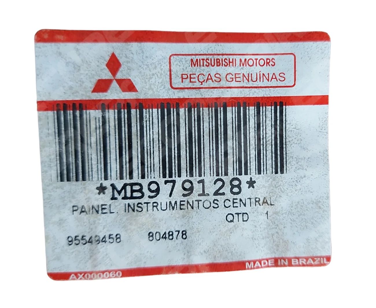 Moldura Painel Central L200 quadrada 96-01 - Original - Ecorepair Peças ...