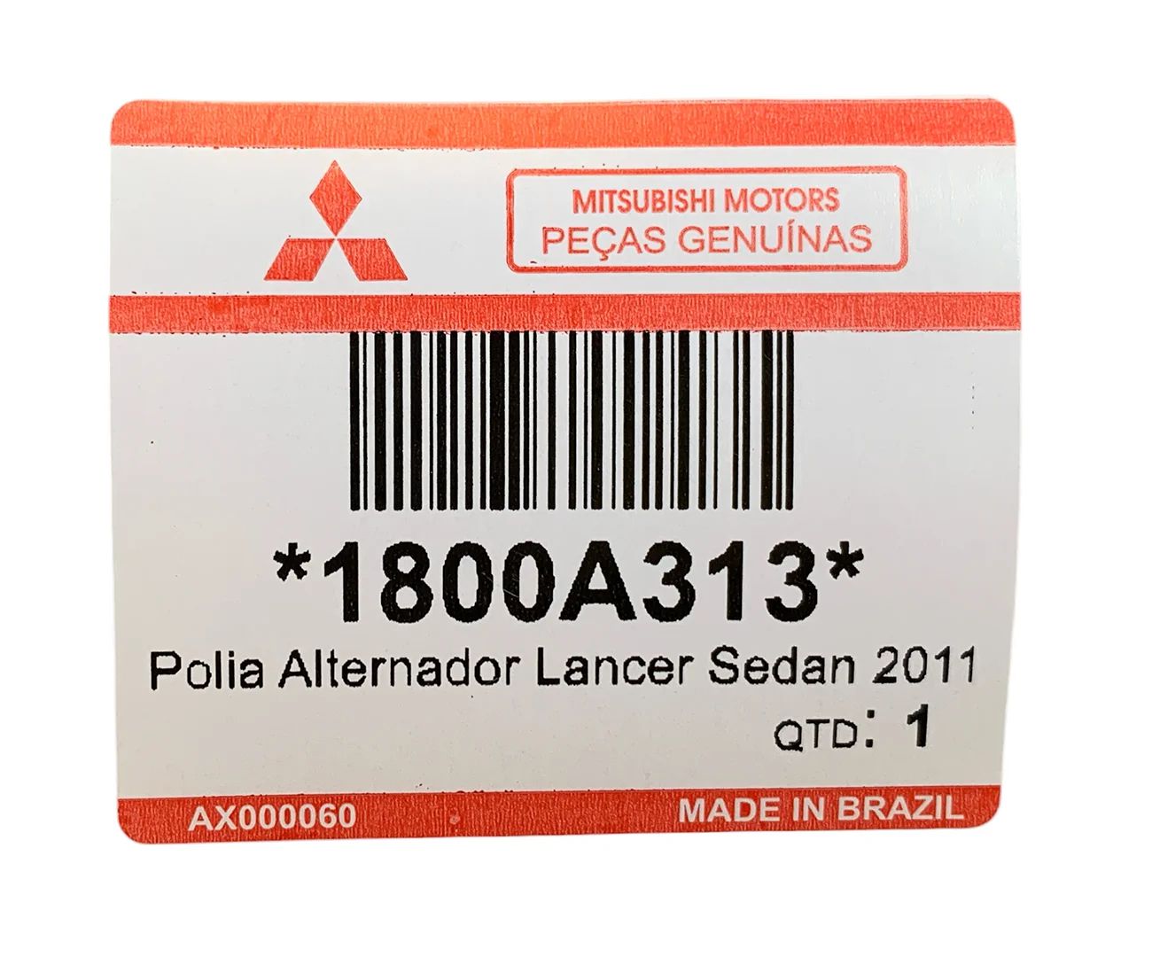 Polia Alternador Lancer Sedan ASX Outlander - Original - Ecorepair ...