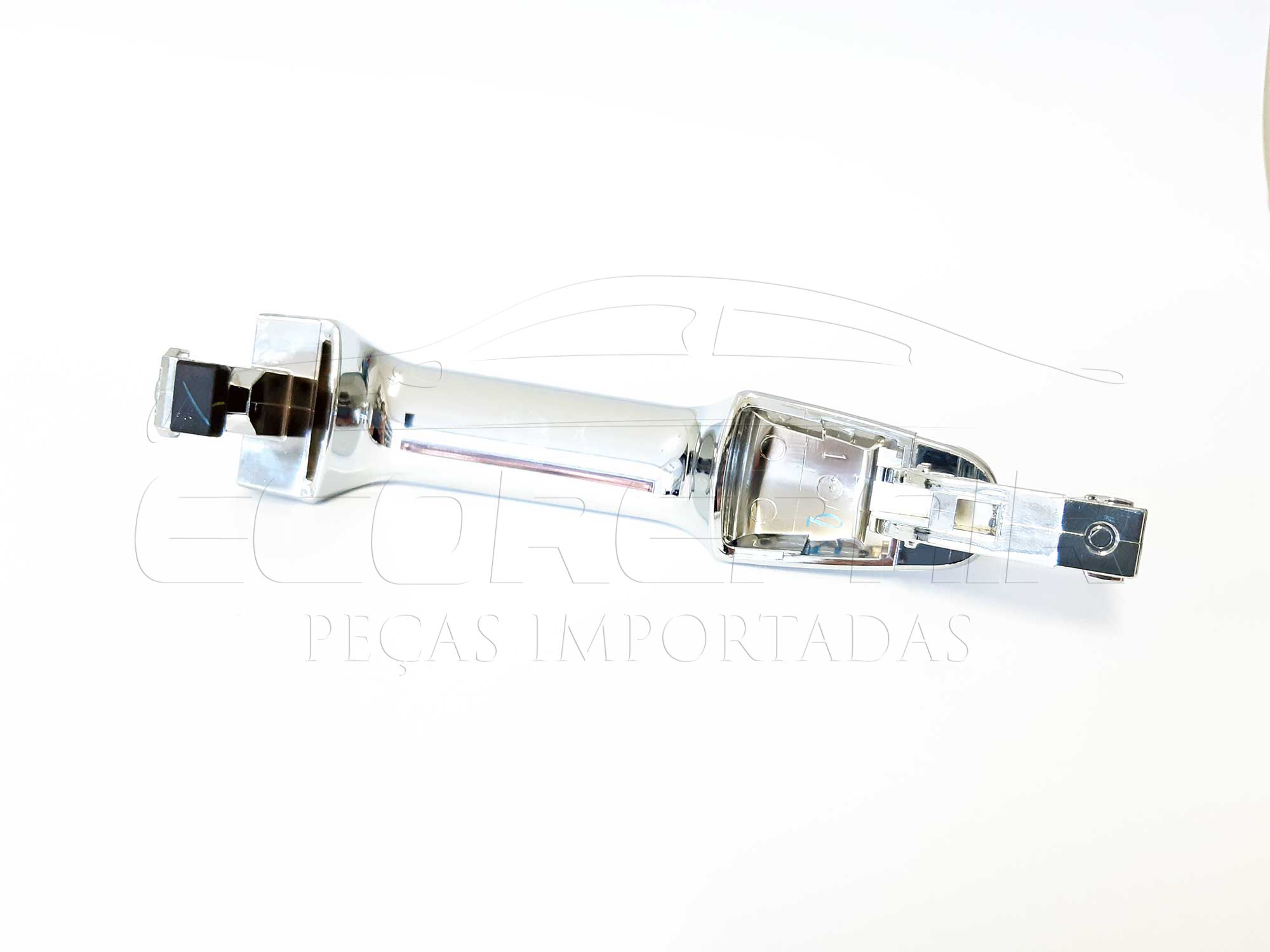 Maçaneta cromada externa porta L200 Triton Pajero Dakar - Original ...