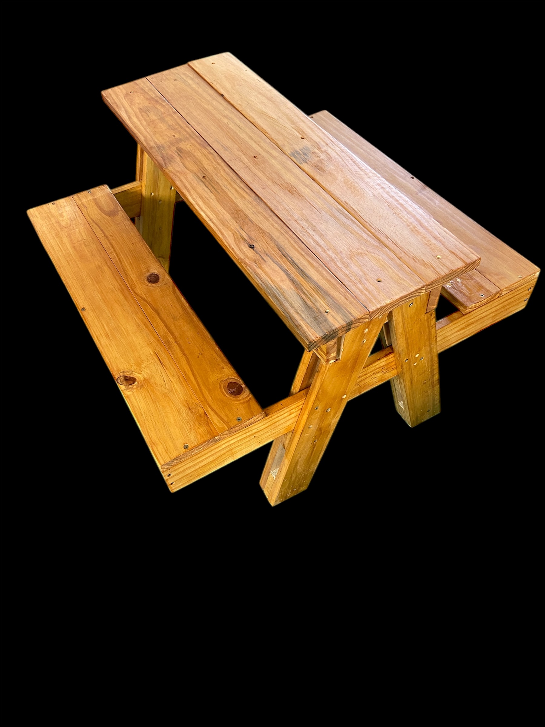 Mesa picnic infantil piquenique escolinha - Móveis de madeira pinus ...