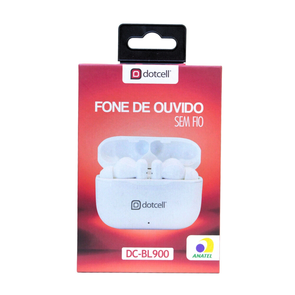 Fone TWS DC-BL900 - Bluetooth Sem Fios e Som Nítido - Mox Dotcell