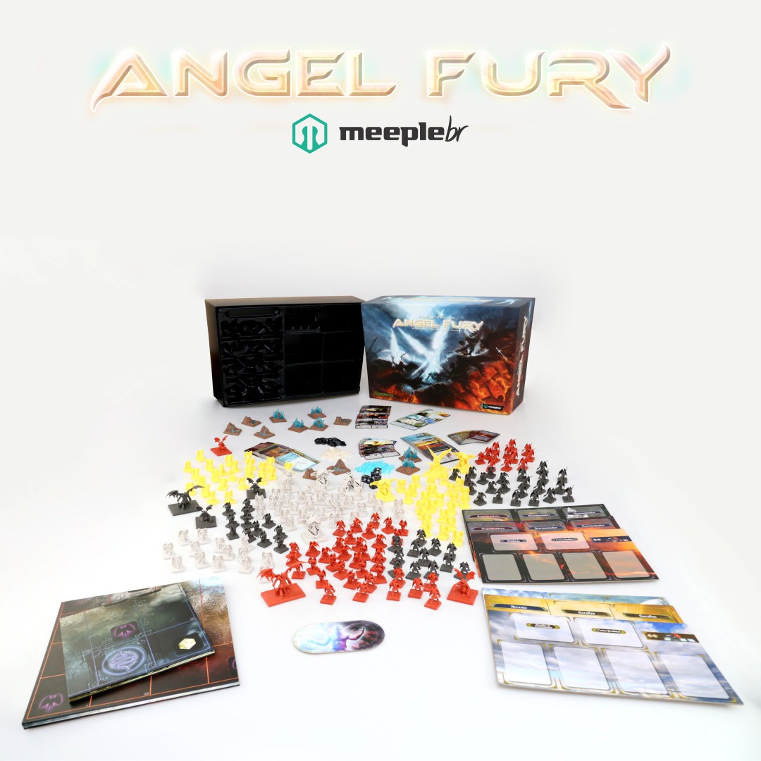 Angel Fury + Promos do KickStarter - meeplebr