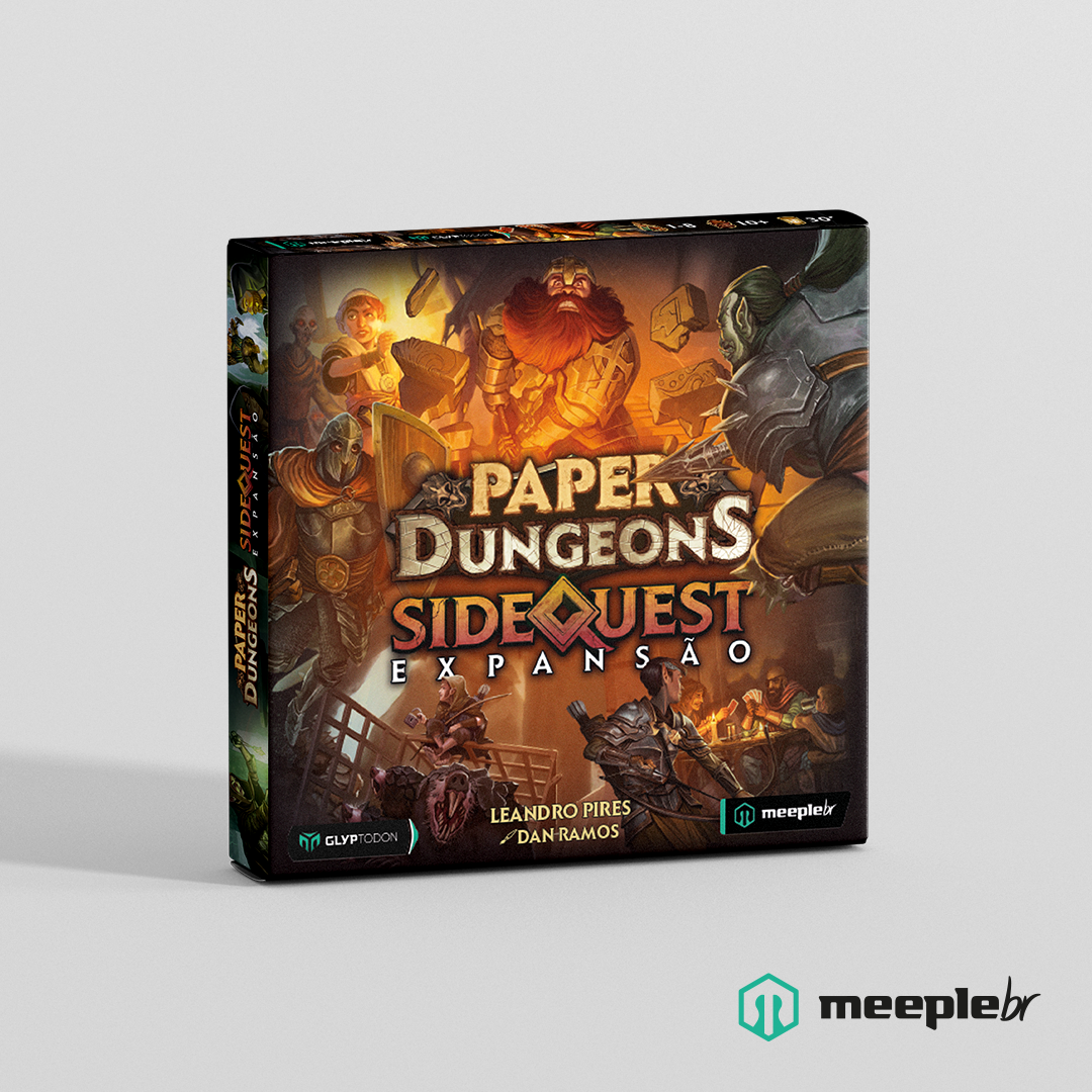 Paper Dungeons: Side Quest - meeplebr