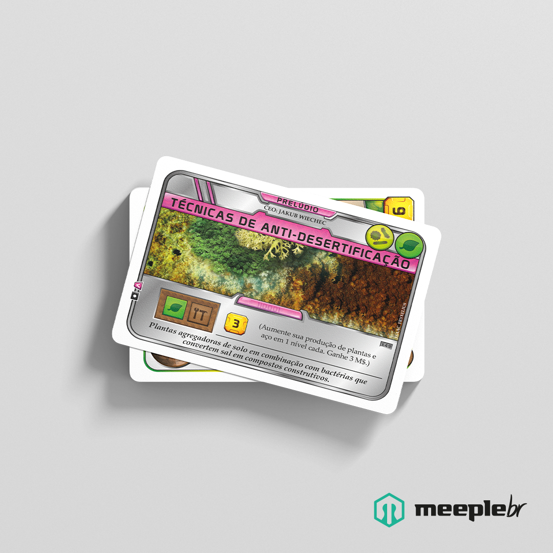 Terraforming Mars: Promo Pack Prelúdio 2 - meeplebr
