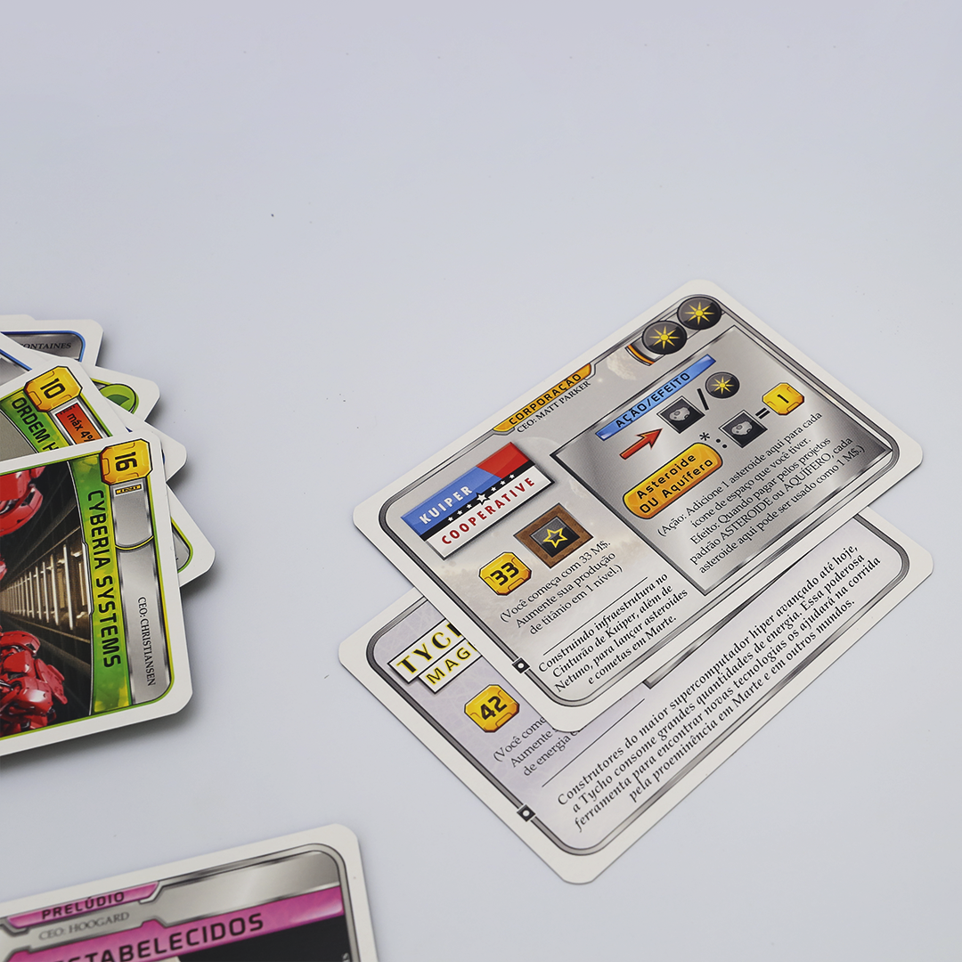 Terraforming Mars: Promo Pack Prelúdio 2 - meeplebr