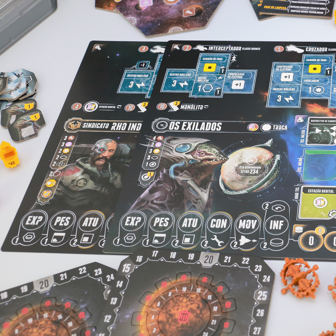 Eclipse: Proscritos - meeplebr