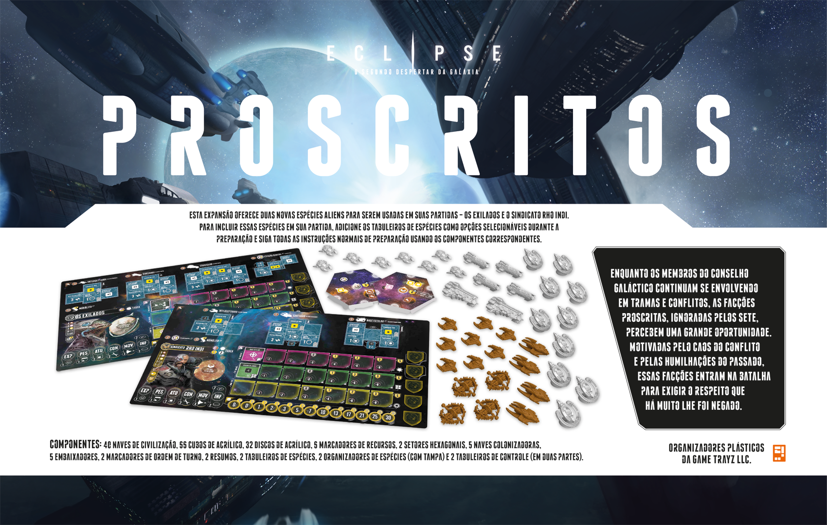 Eclipse: Proscritos - meeplebr