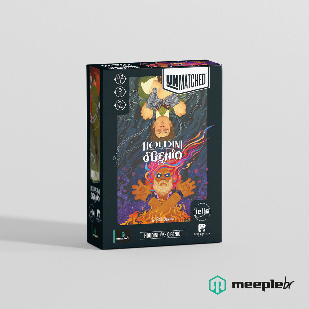 Unmatched: Houdini vs. O Gênio - meeplebr