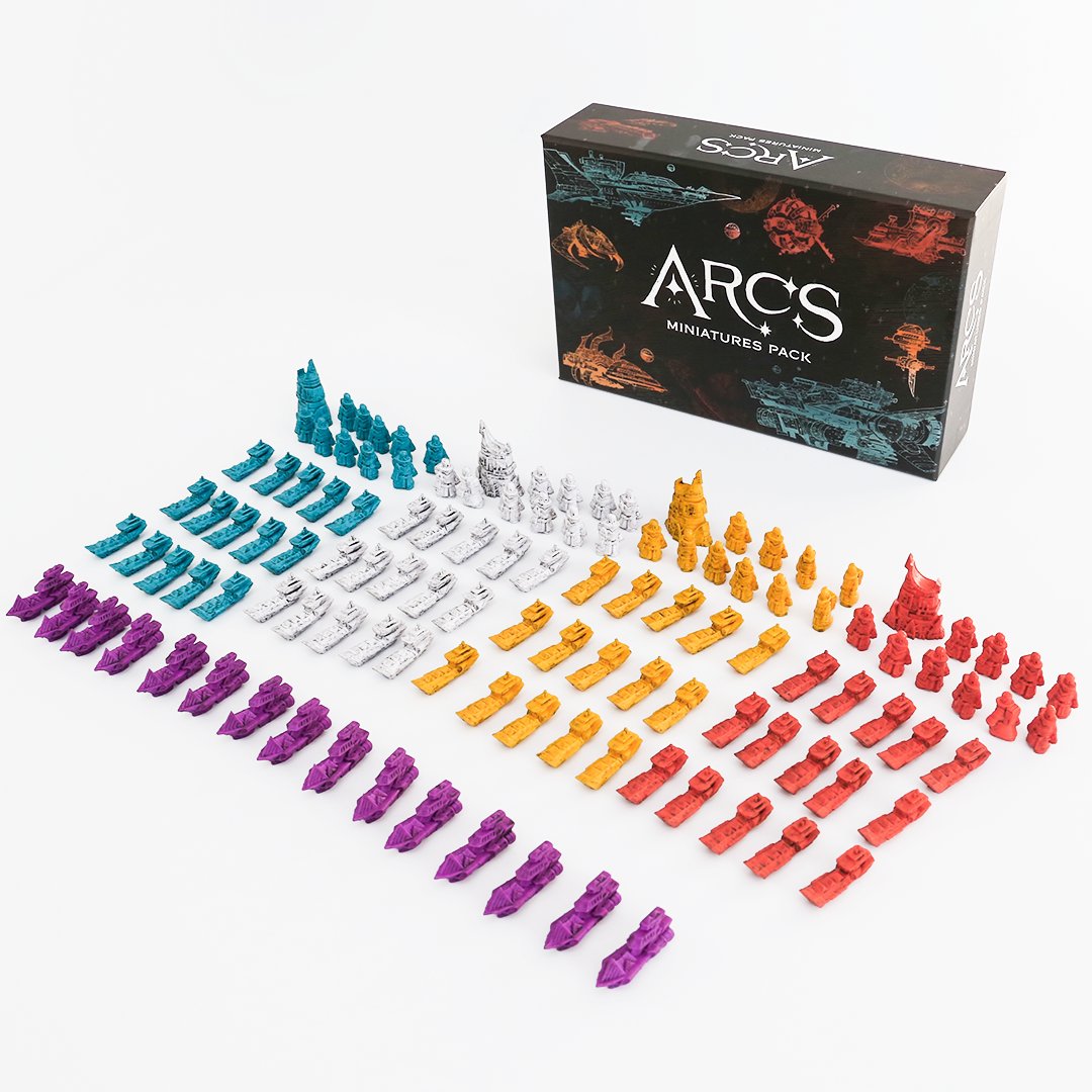 Arcs: Pack de Miniaturas - meeplebr