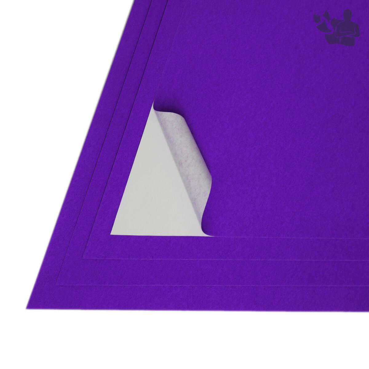 Papel Adesivo Neon - Roxo - 180g - A4 - SupperPapel | 11 anos!