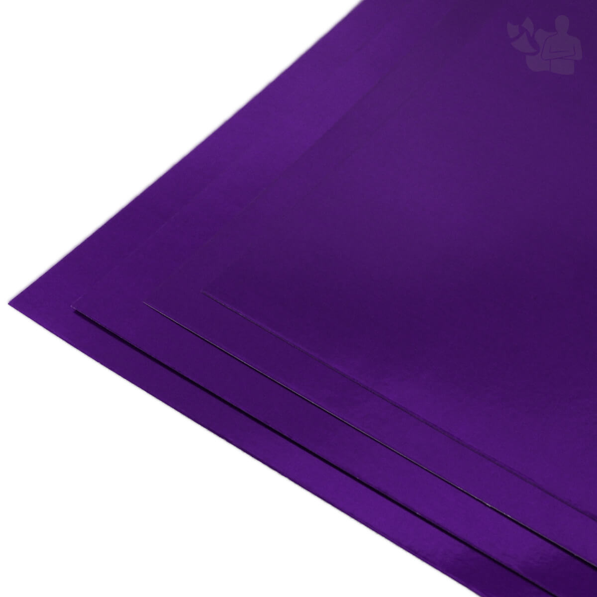 Papel Laminado - Lamicote - 250g - Roxo - A4 - SupperPapel | 11 anos!
