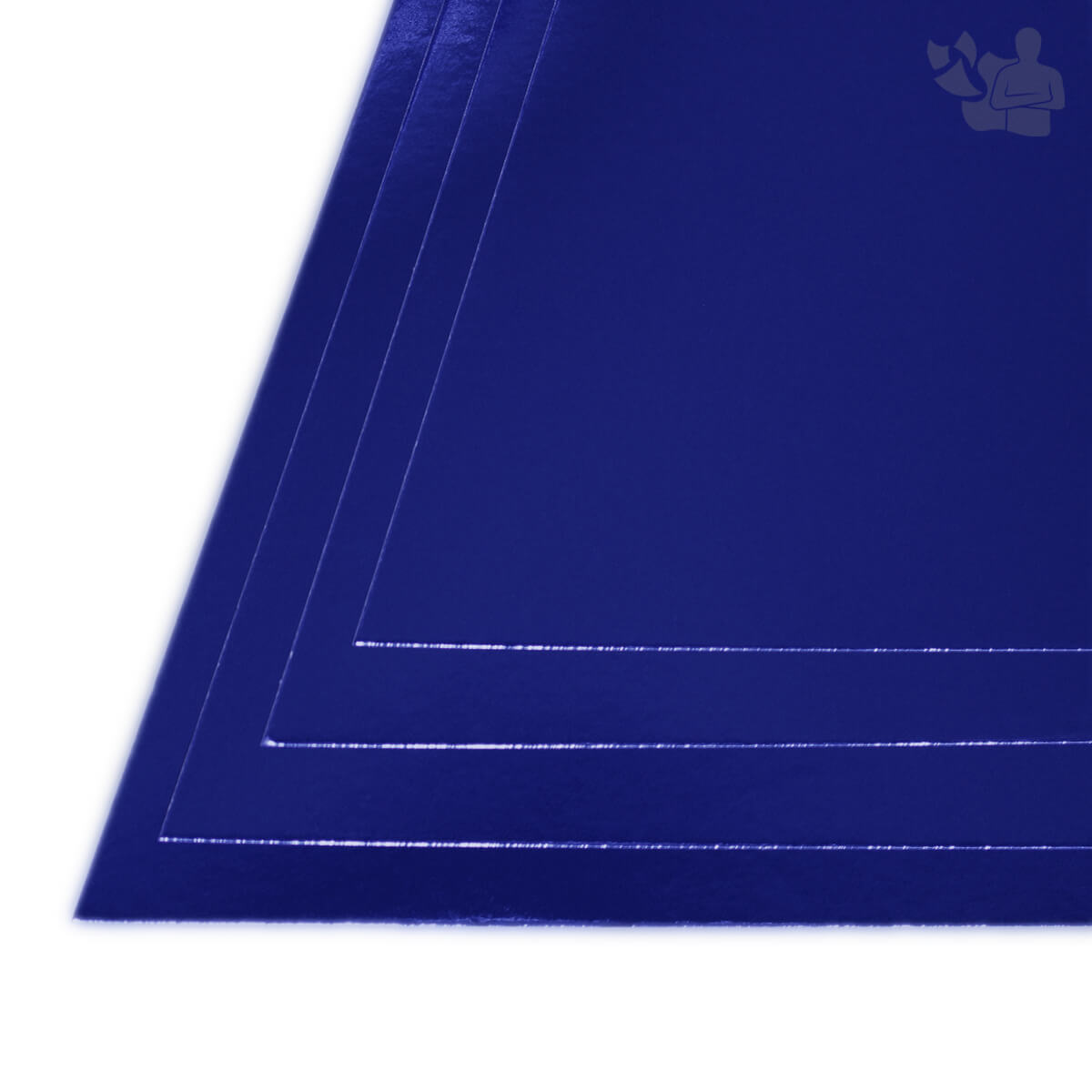 Papel Laminado - Azul - 250g - A4 - SupperPapel | 11 anos!