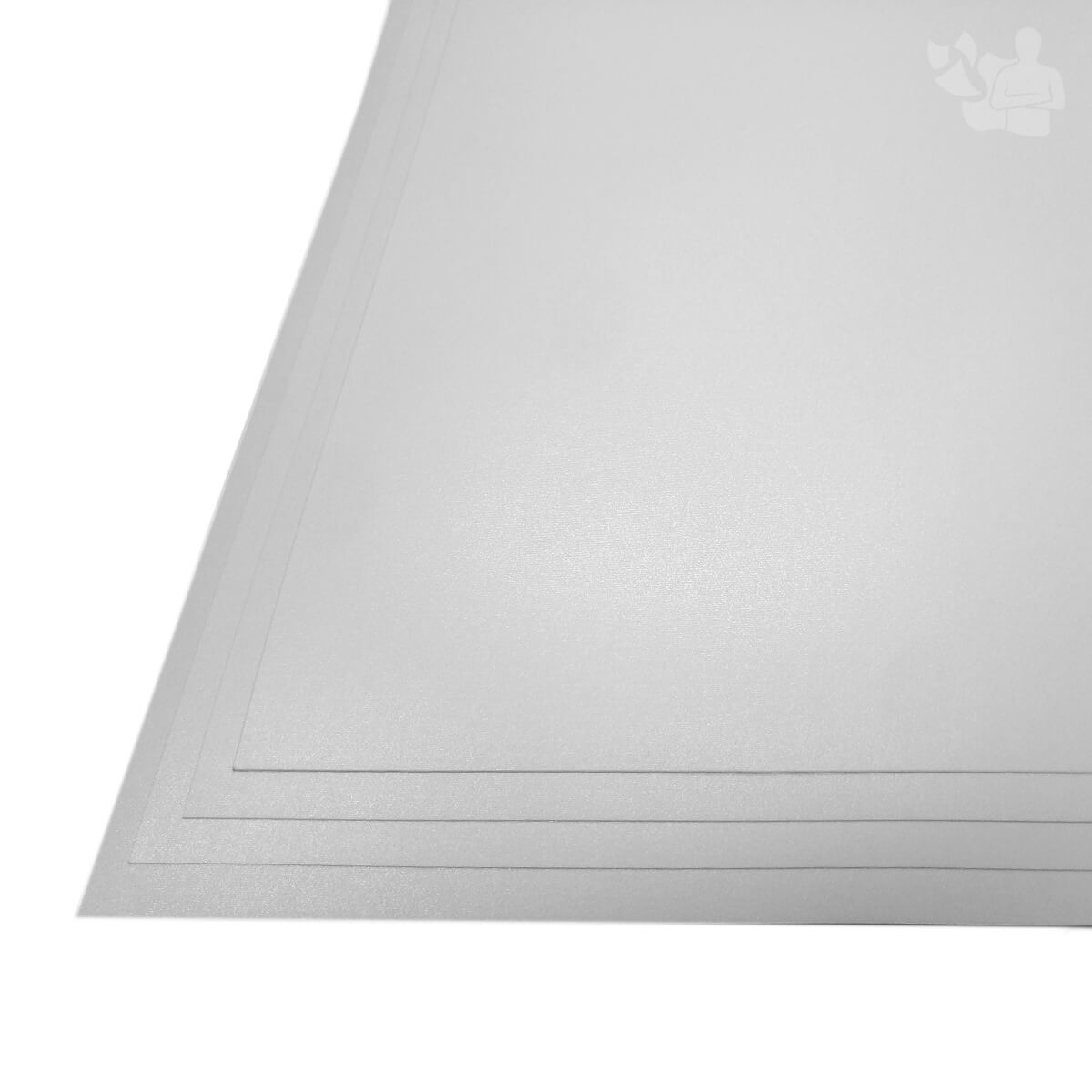 Papel Color Plus - Metálico - Aspen - Branco - 240g - SupperPapel | 11 ...