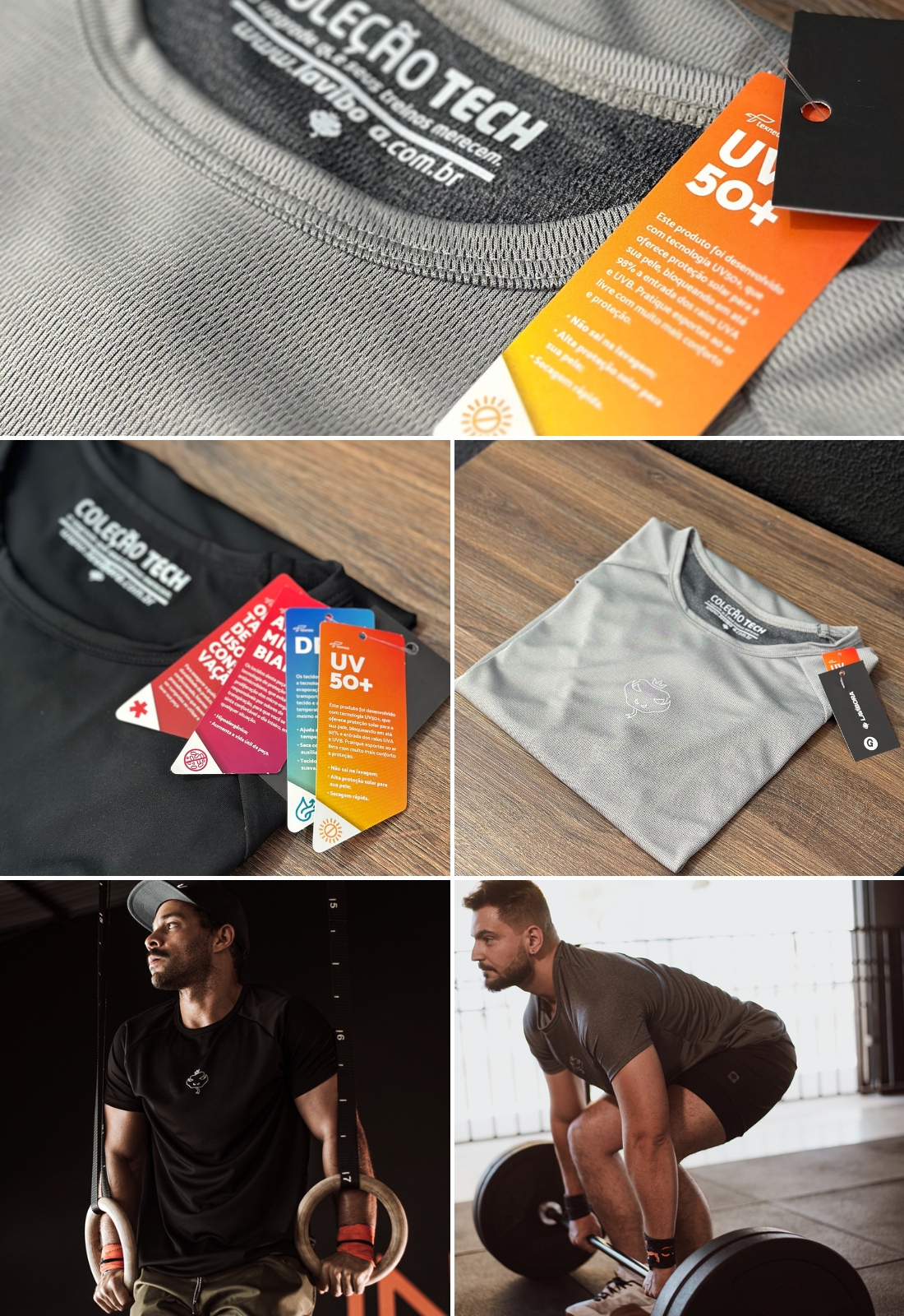 Camiseta Masculina Performance Dry Fit Tech Com Elastano - LaVíbora ...