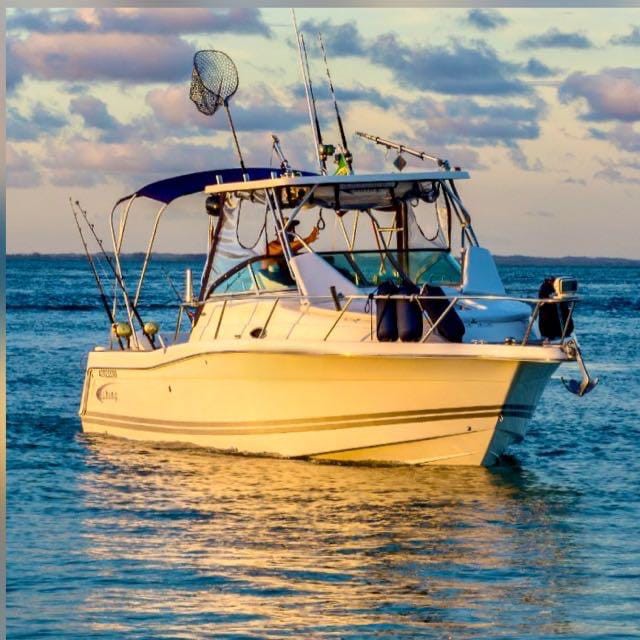 Lancha Fishing 28 Wa com parelha Evinrude - vistamarnautica