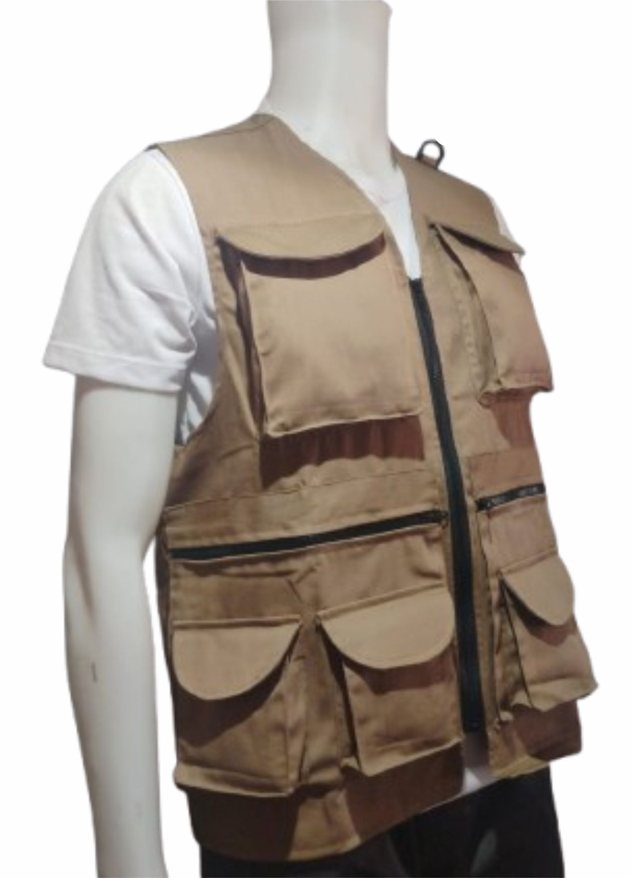 Coletes Brim leve 100% Algodão 08 bolsos - Coletes - Coletes e Cia