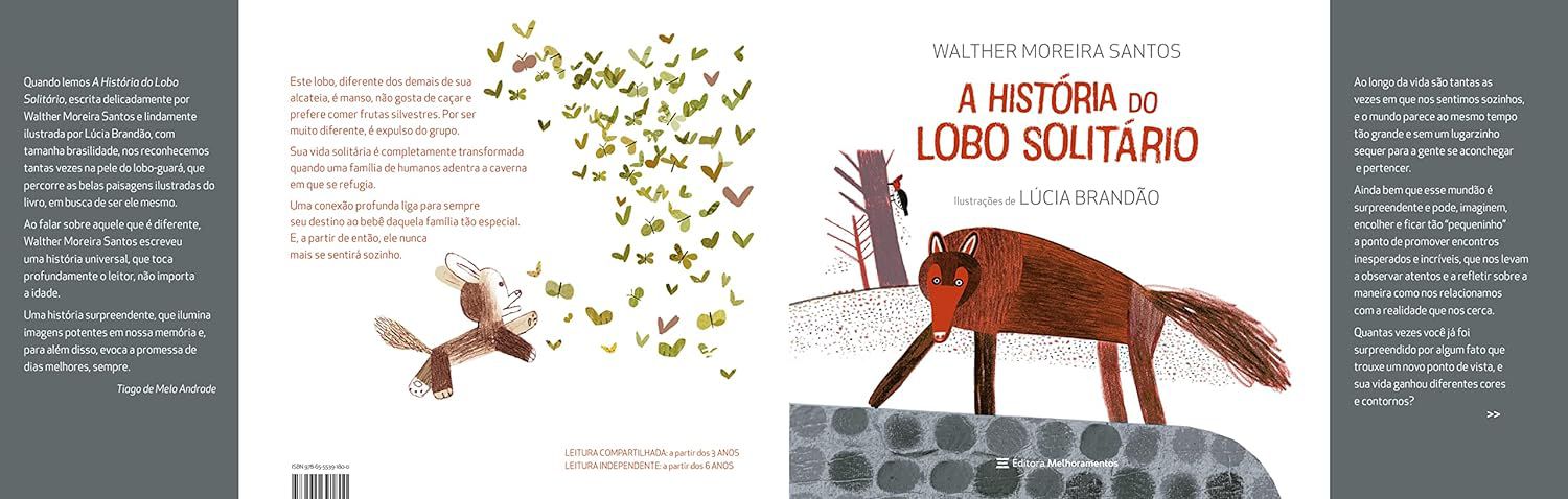 A História do Lobo Solitário - espacodelivros